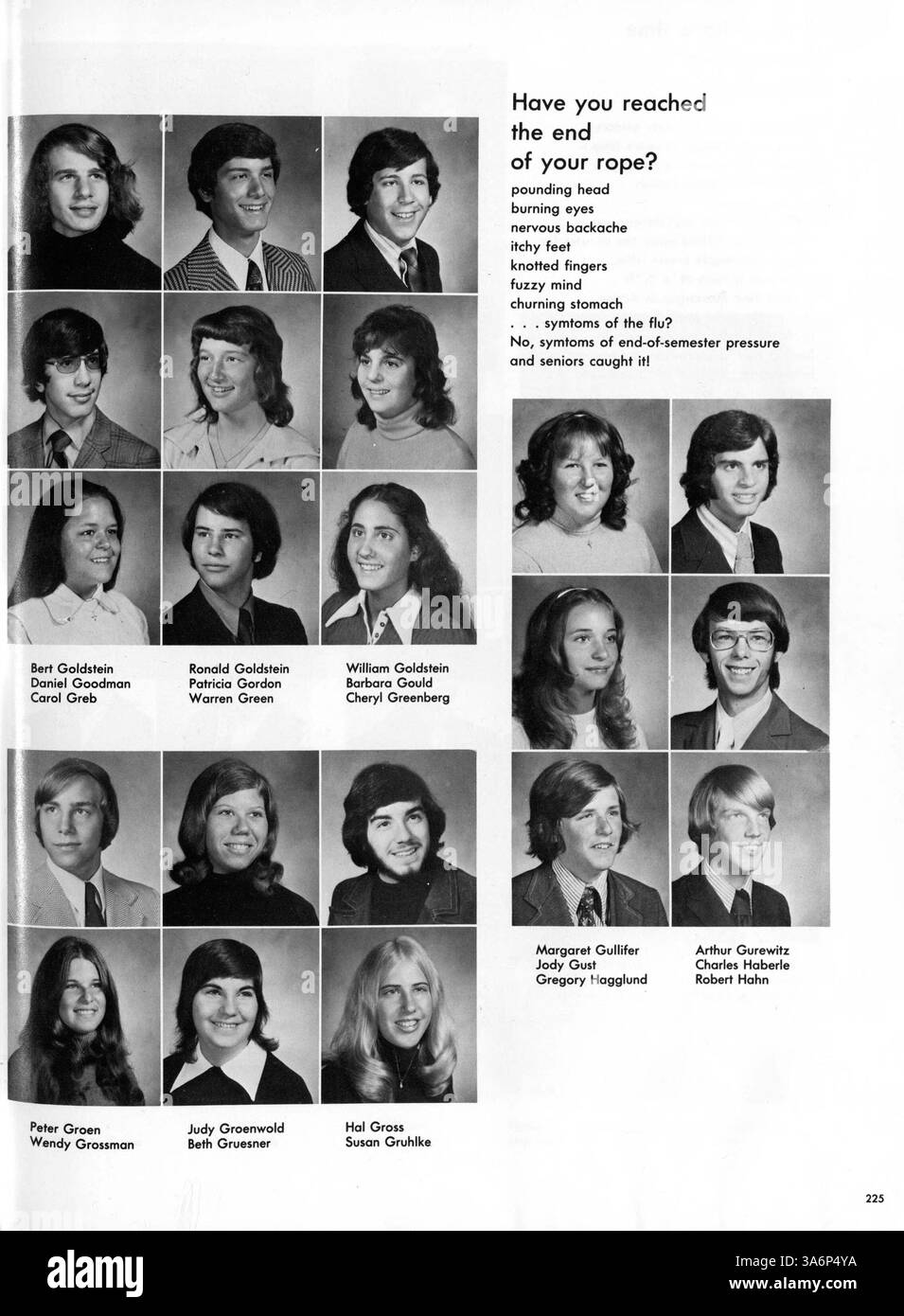 The 1973 Echowan yearbook from St. Louis Park High School captures key ...