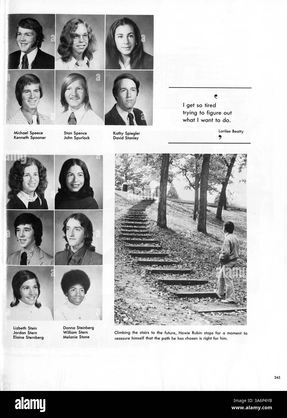 The 1973 Echowan yearbook captures the essence of St. Louis Park High ...