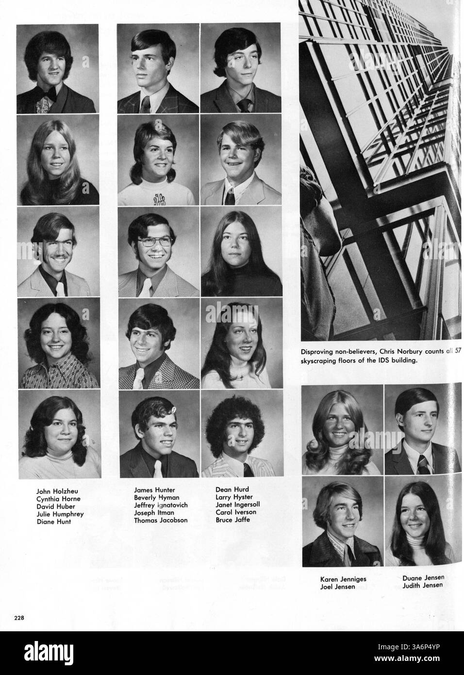 This high school yearbook from St. Louis Park, 1973, documents the ...