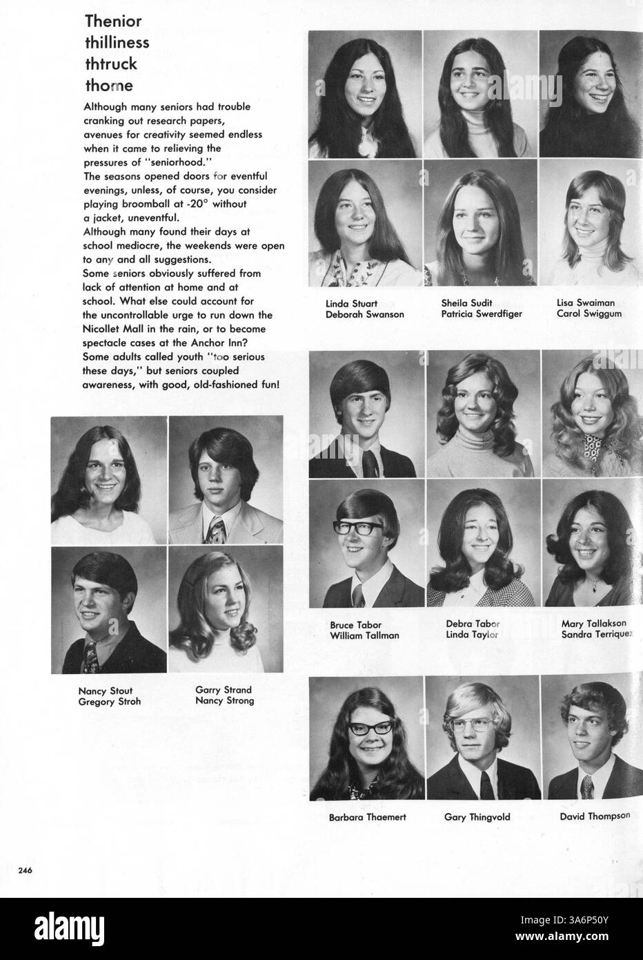The 1973 echowan yearbook features the activities and milestones hi-res ...