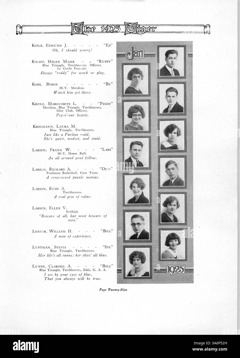 This yearbook from South High School in 1925 offers a detailed record ...