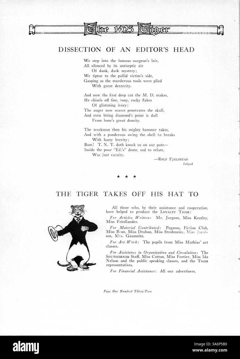 This South High 'Tiger' Yearbook from 1925 provides a detailed historical snapshot of student ...