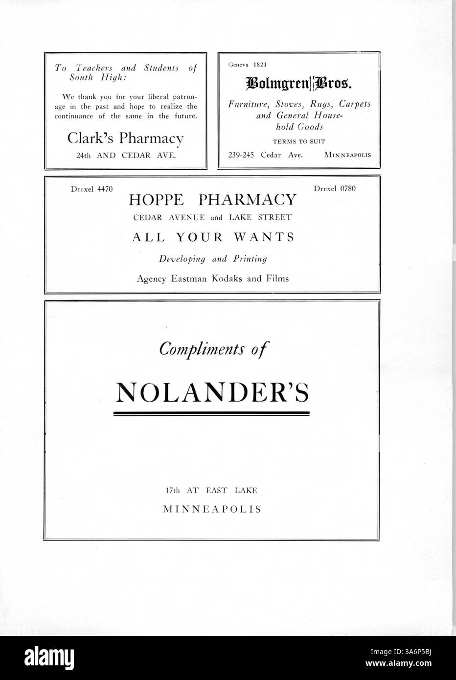 The 1925 South High 'Tiger' Yearbook is a comprehensive historical document that details the ...