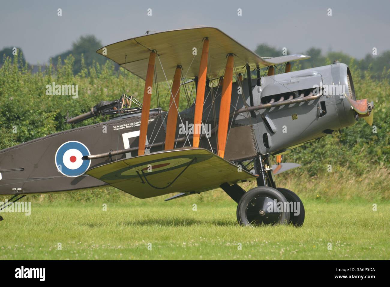 Superb Bristol F.2b Fighter at the Old Warden Airfield, Bedfordshire ...