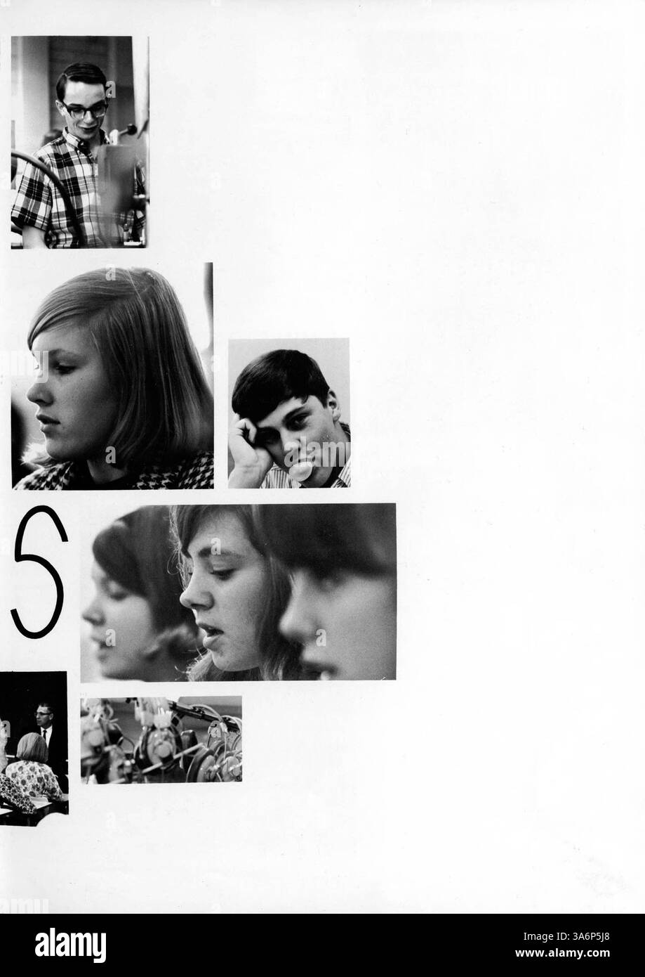 The 1966 Whigrean yearbook from Edina-Morningside High School documents students, teachers ...