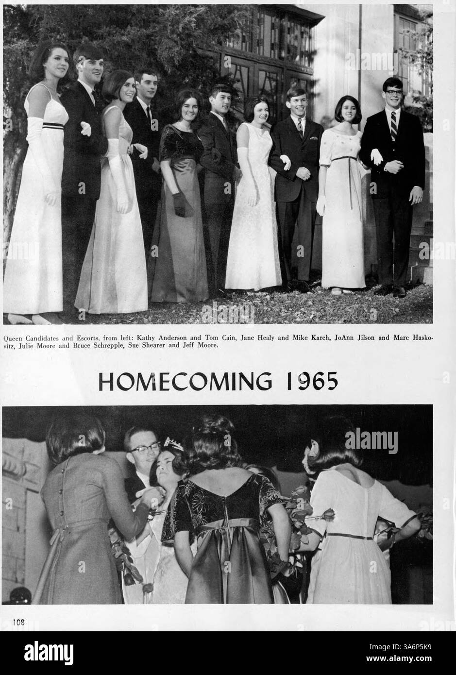 Showcasing student life during the 1965 1966 academic year hi-res stock ...