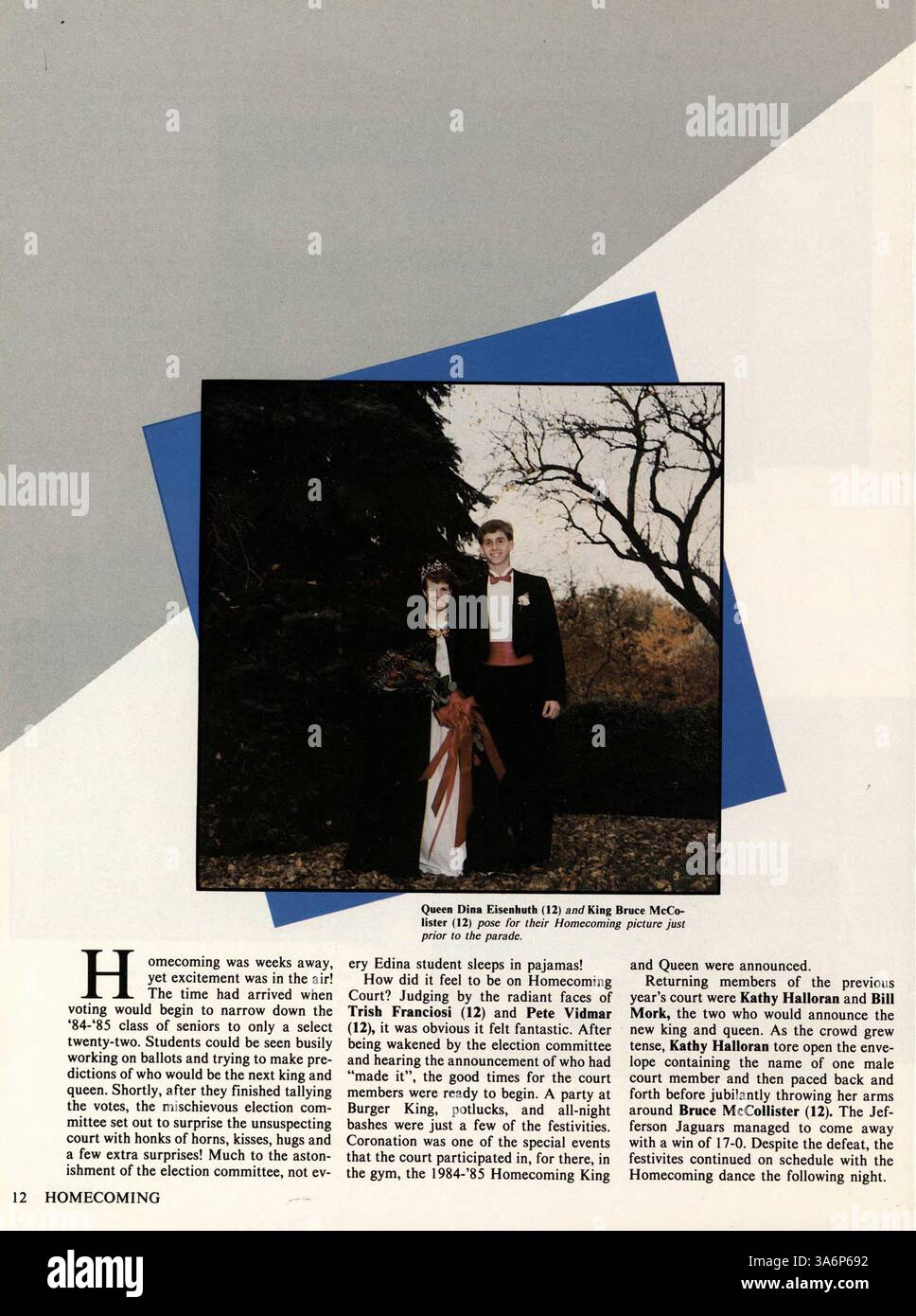 The 1985 windigo 85 yearbook from edina high school highlights hi-res ...