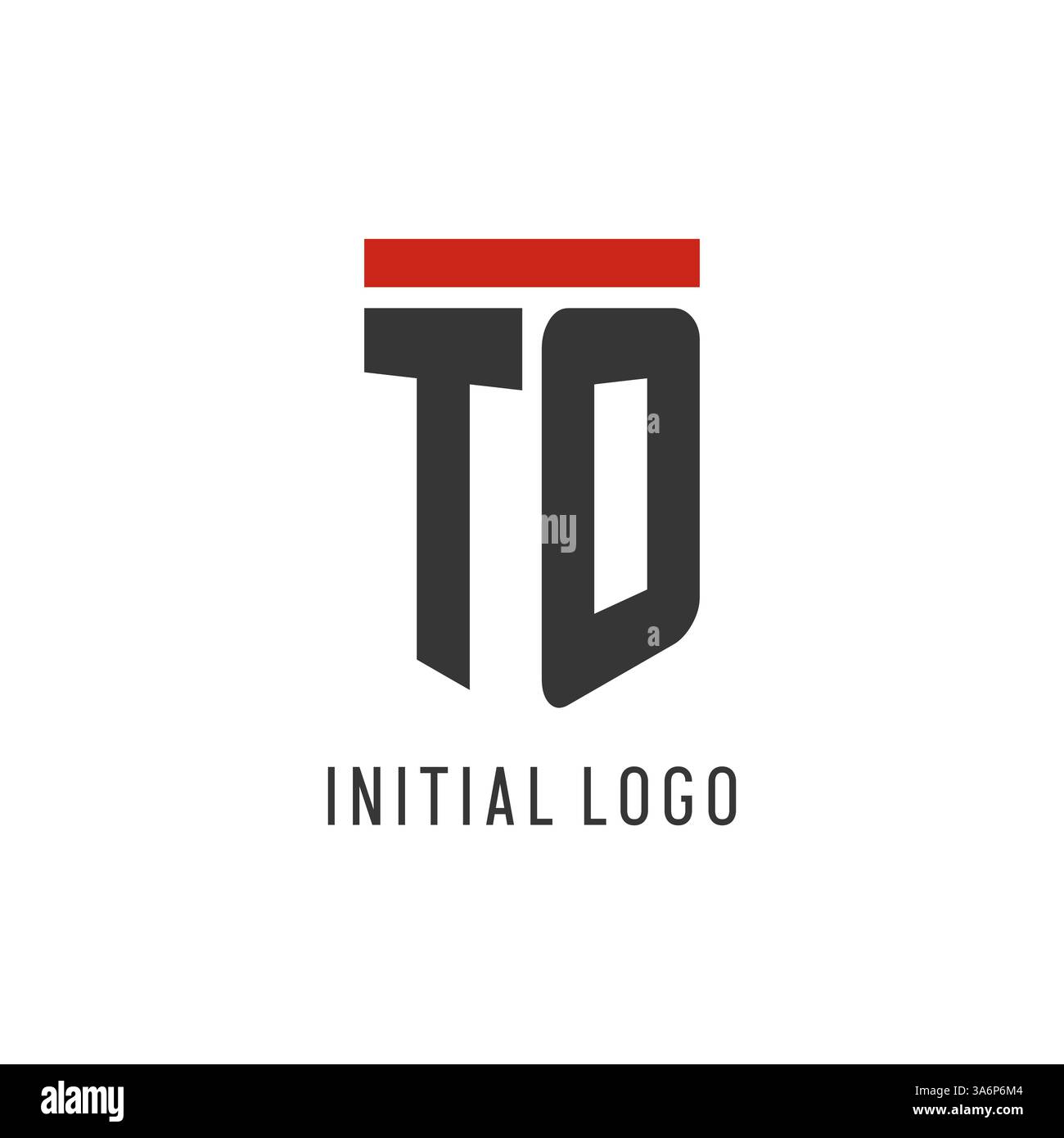 TO initial esport logo with simple shield design style vector graphic Stock Vector Image & Art ...
