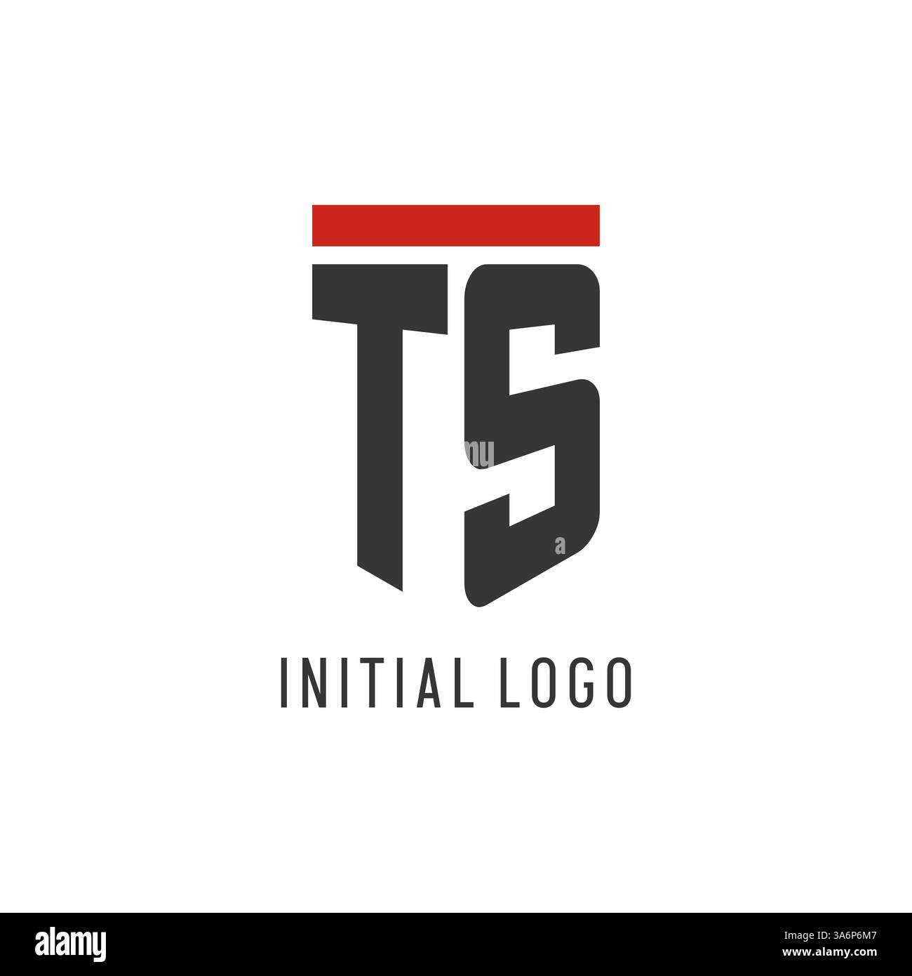 TS initial esport logo with simple shield design style vector graphic Stock Vector Image & Art ...
