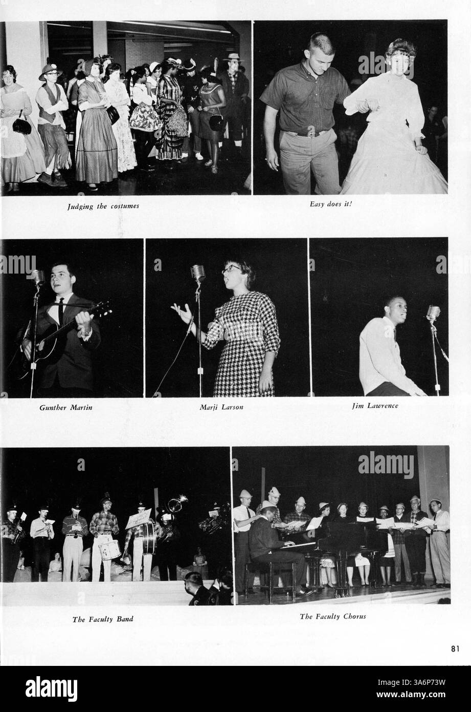 Yearbook from central high school captures the 1961 1962 school year hi ...