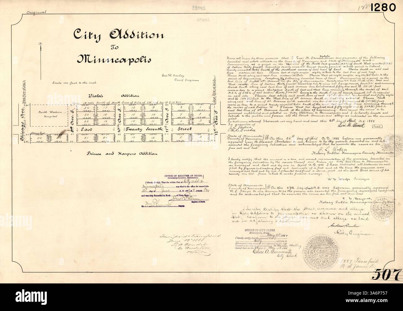 The City Addition to Minneapolis represents a phase of urban expansion ...