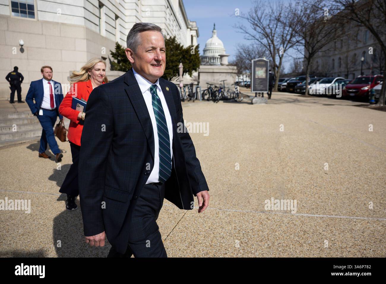 House Natural Resources Committee Chair Bruce Westerman (R-Ark.) walks ...