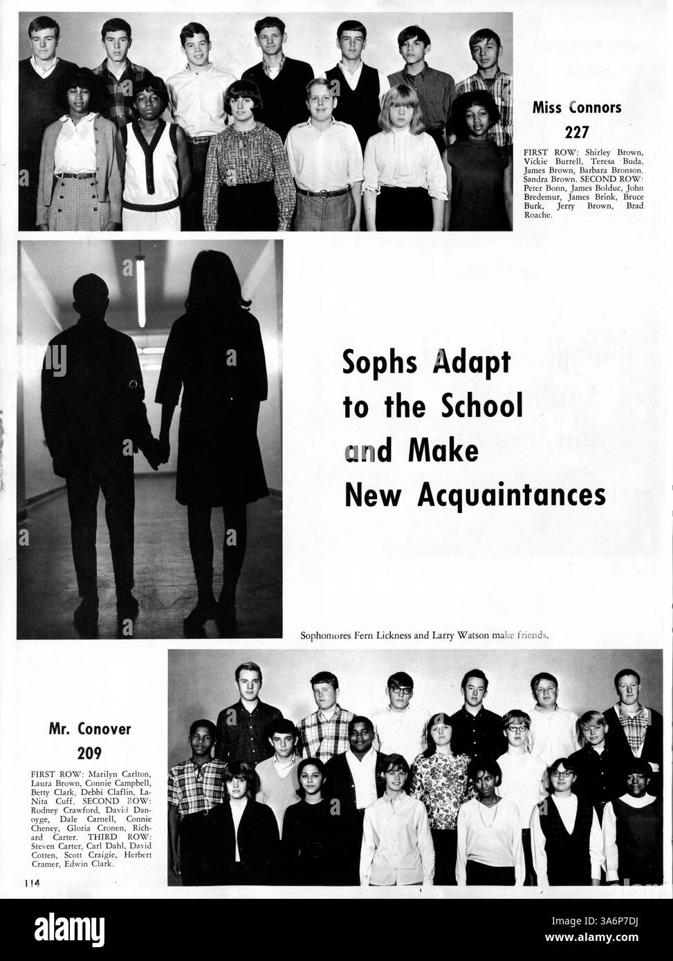 Yearbook highlights significant moments from the 1965 1966 academic ...