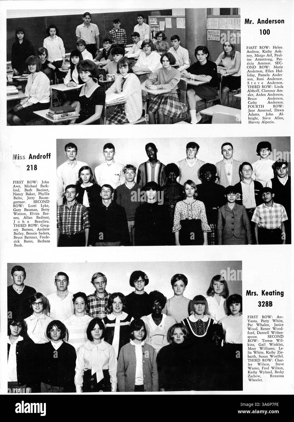 The 1966 'Polaris' Yearbook from North High School documents the key ...