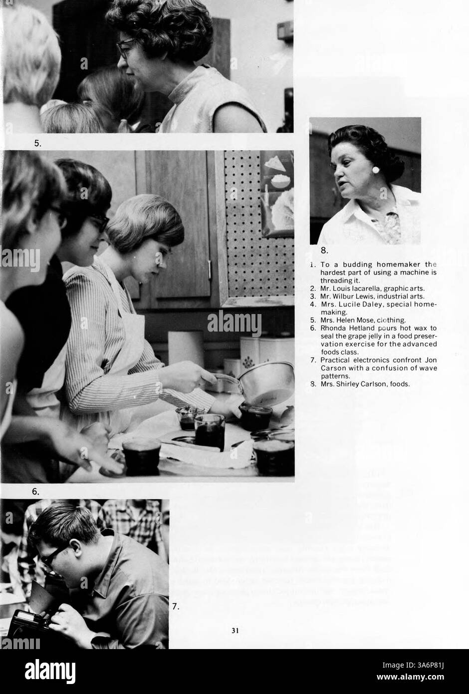 The '1968 Cardinal' yearbook documents the students, clubs, athletics ...