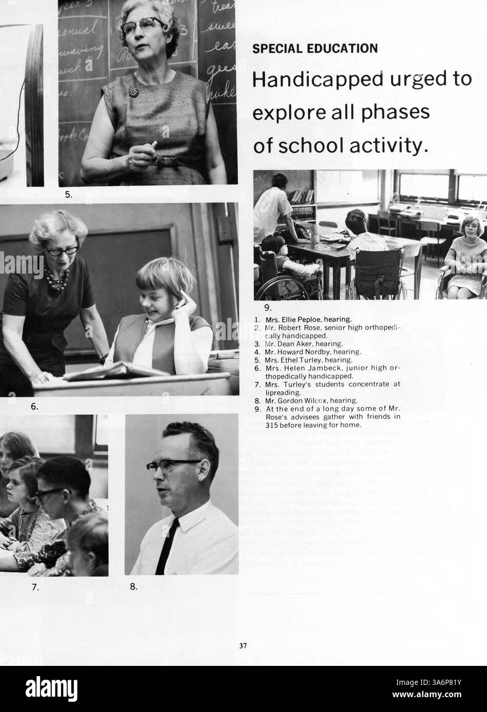 This yearbook documents marshall high schools 1967 1968 school hi-res stock photography and ...
