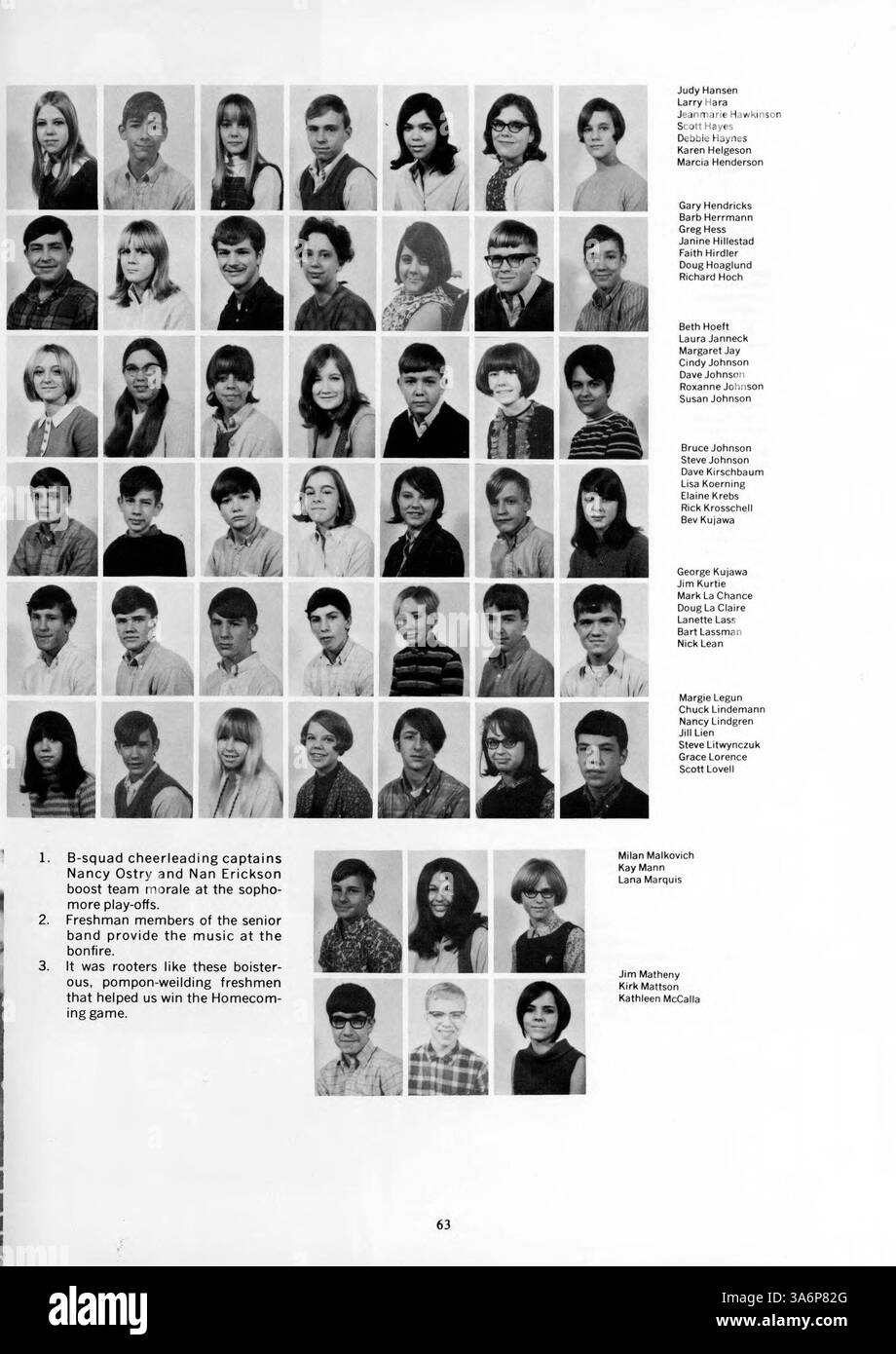 This high school yearbook, '1968 Cardinal,' documents the experiences ...