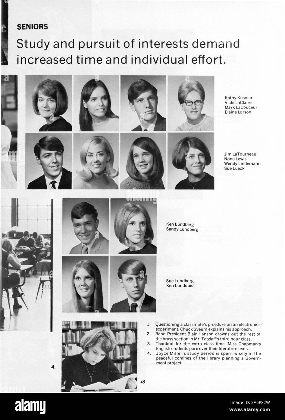 The '1968 Cardinal' yearbook documents Marshall High School’s 1967-1968 school year, featuring ...