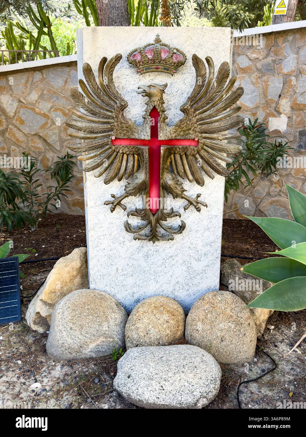 Archena, Spain; March 23, 2025: Witness nature's sentinel, a monolith ...