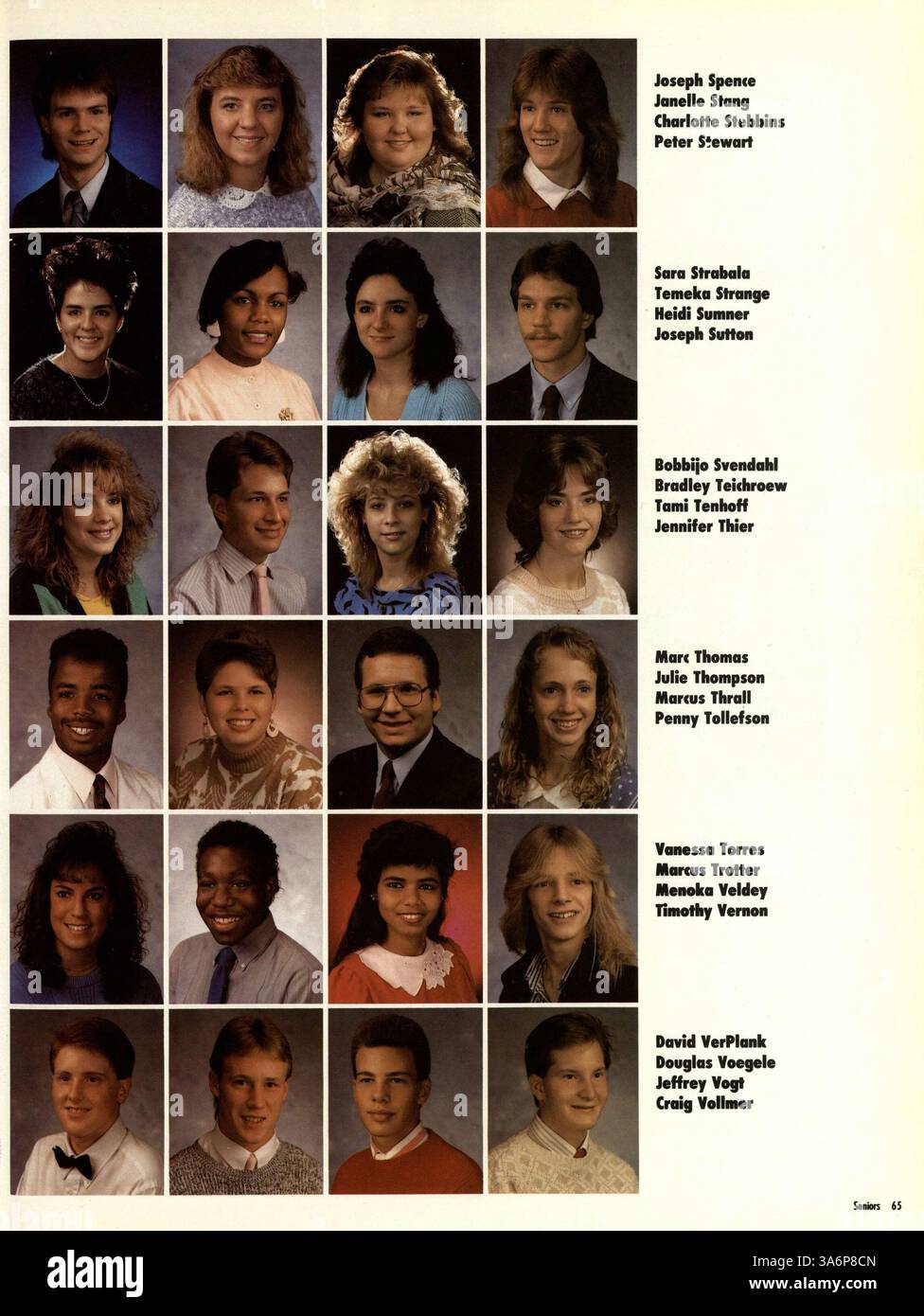 The 1988 edition of the Roosevelt High School yearbook, Sagamore ...