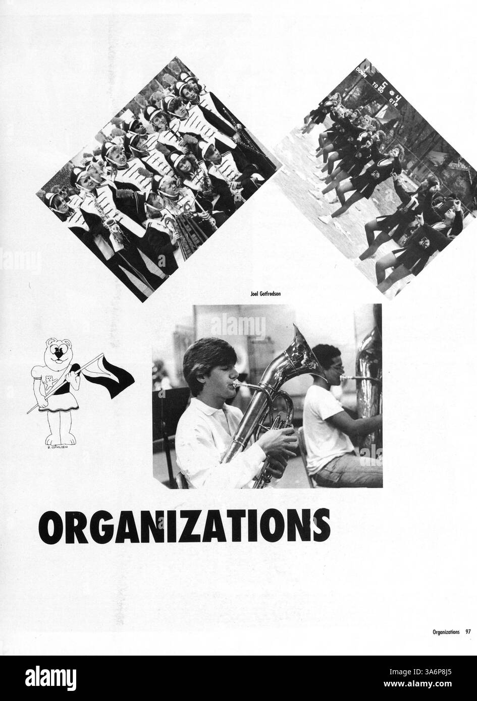 The 1988 Sagamore yearbook from Roosevelt High School documents key ...