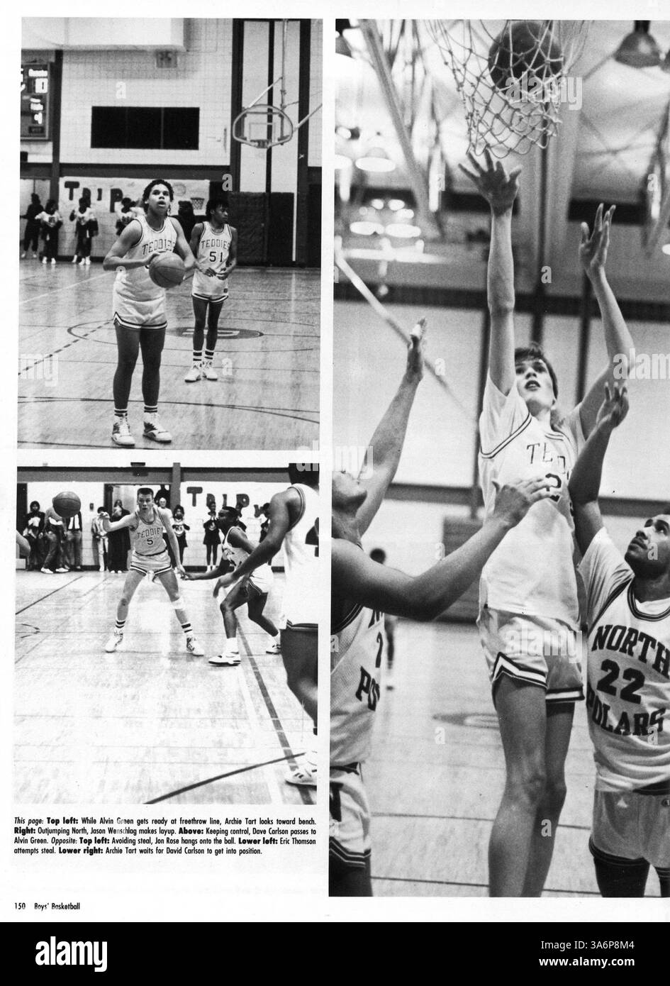 The 1988 Sagamore yearbook from Roosevelt High School features a record ...