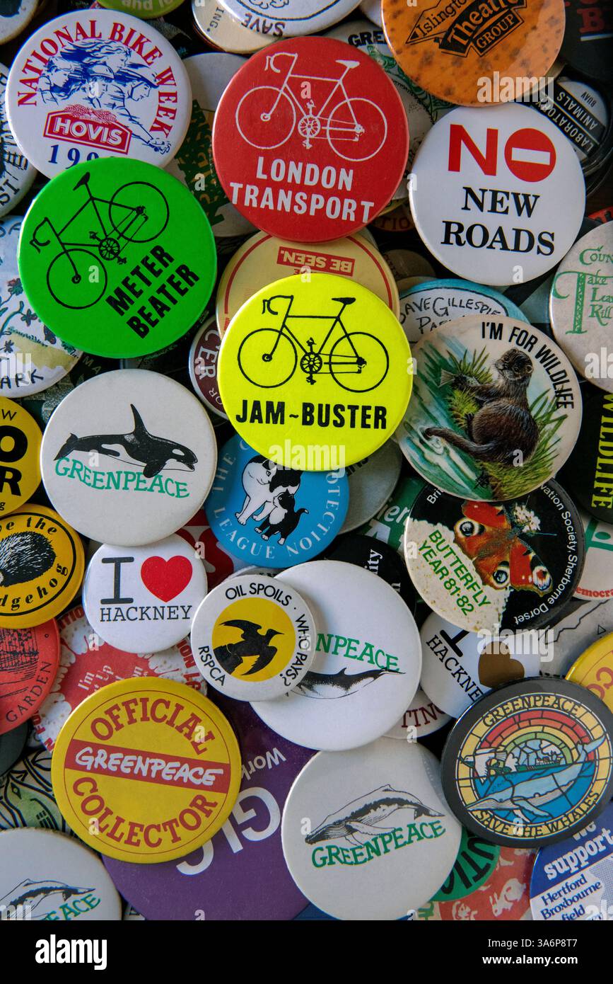 Lots of mixed Pin Badges including transport, bikes, wildlife and ...