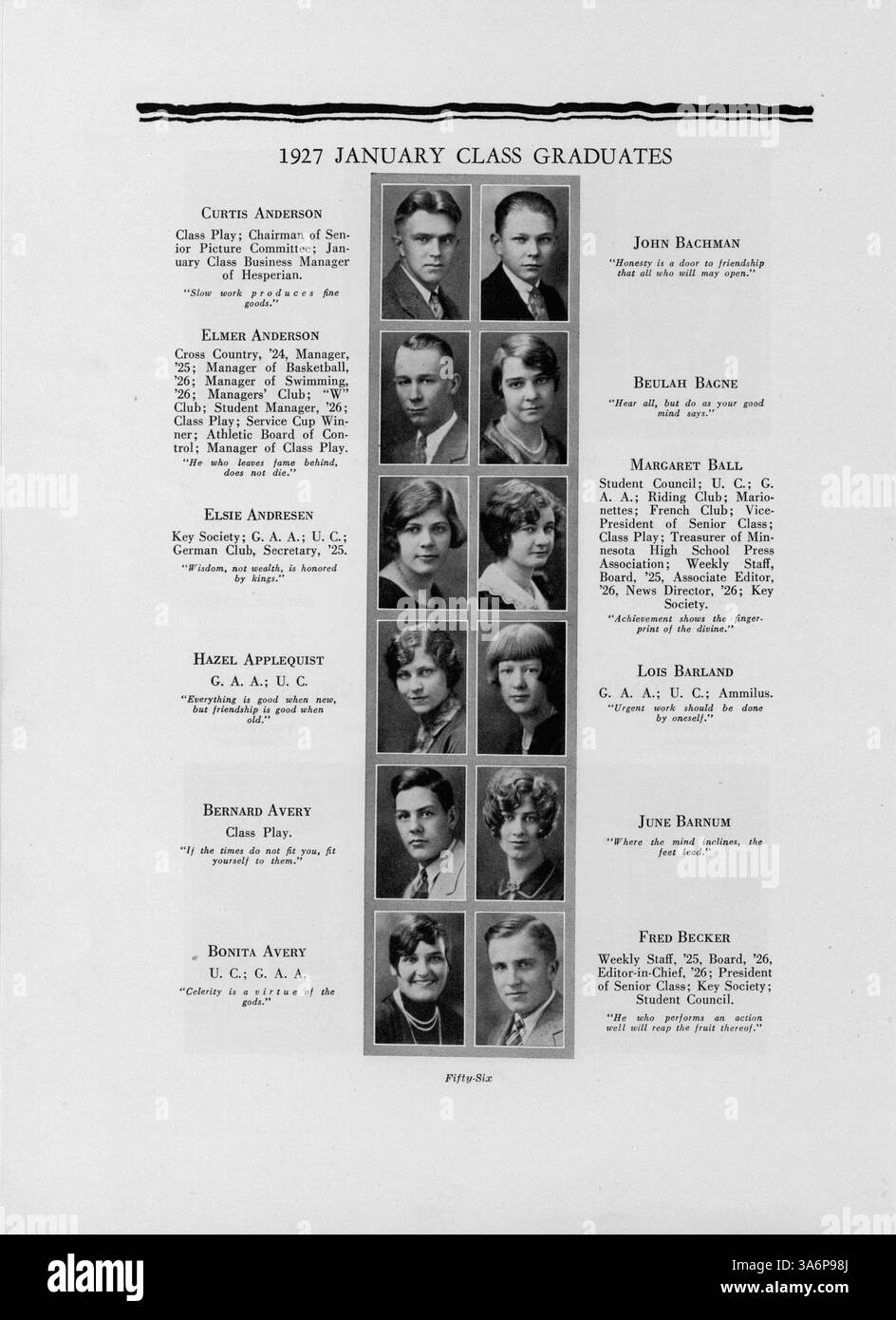 This edition of the Hesperian yearbook from 1927 documents student life ...