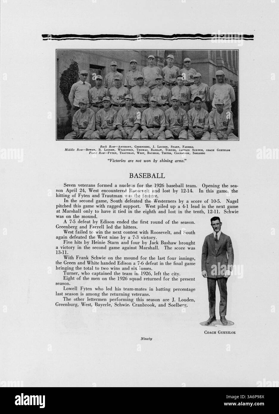 The 1927 Hesperian yearbook captures the highlights of West High School ...