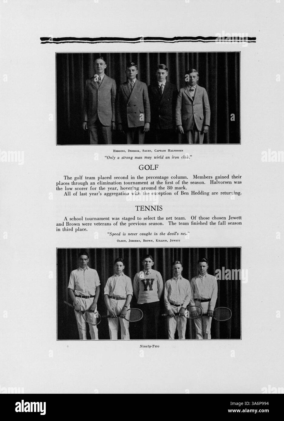 The 1927 Hesperian yearbook from West High School documents key moments ...
