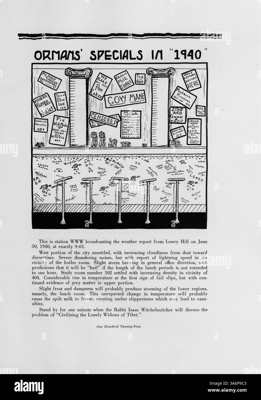 This high school annual, the 1927 Hesperian yearbook, captures moments ...