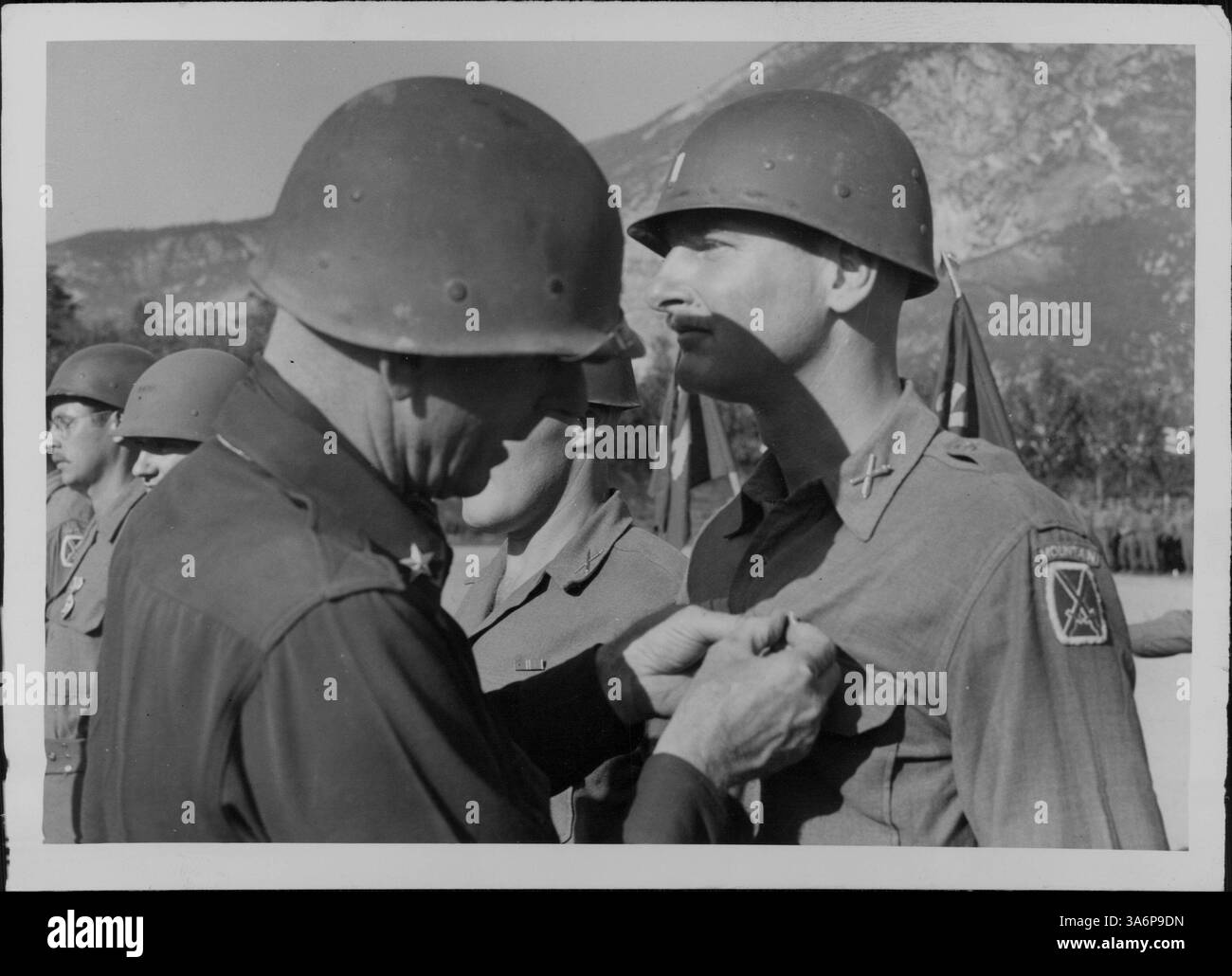 Lieutenant Clifford G. Hanson, from Hendricks, MN, is awarded the ...