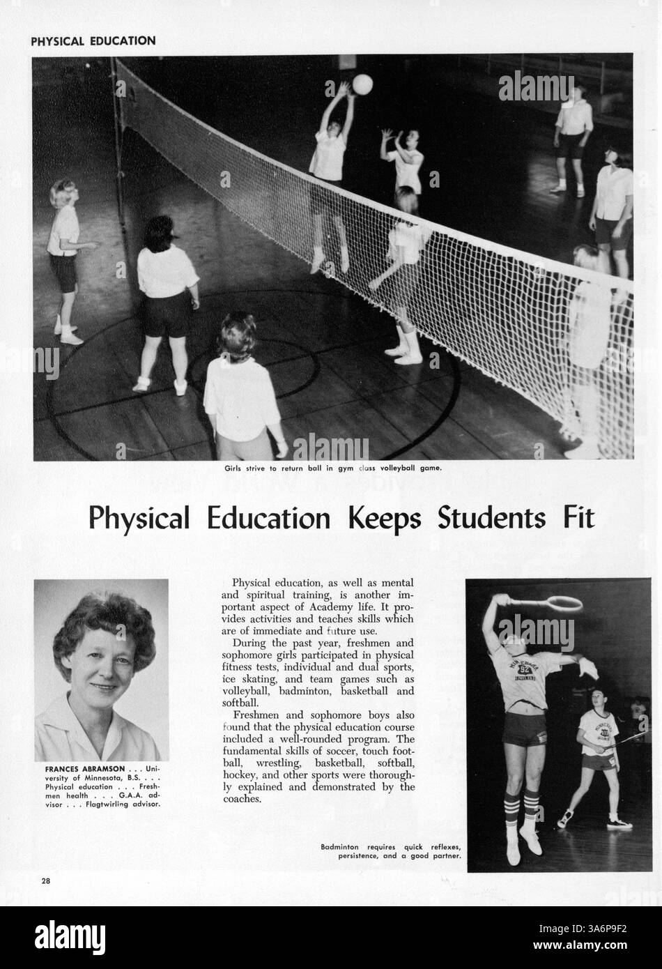 The 1964 Antler yearbook from Minnehaha Academy features the 1963-1964 ...