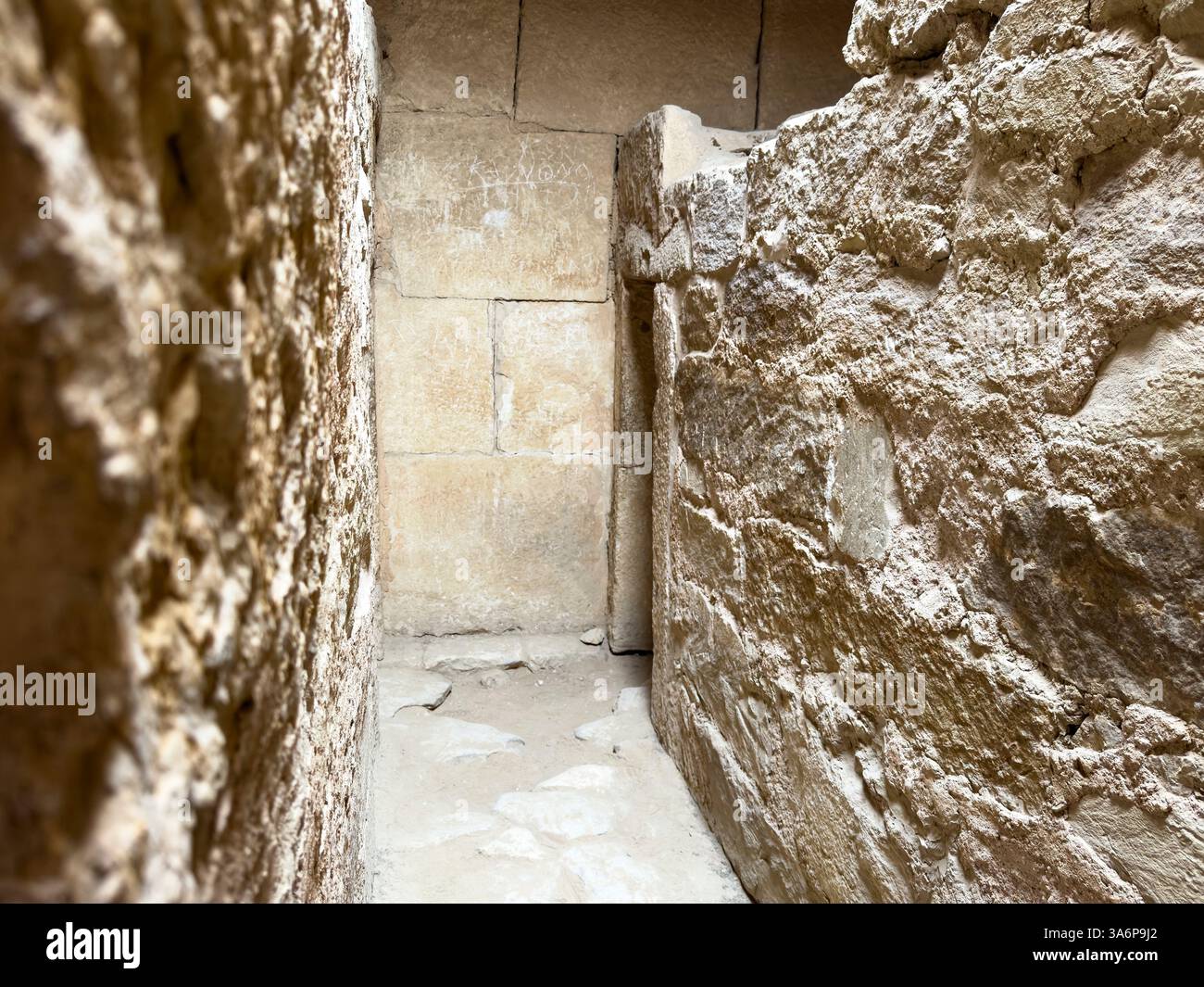 Cairo, Egypt; January 20, 2024: Capture a photo of a Saqqara Tomb, the ...