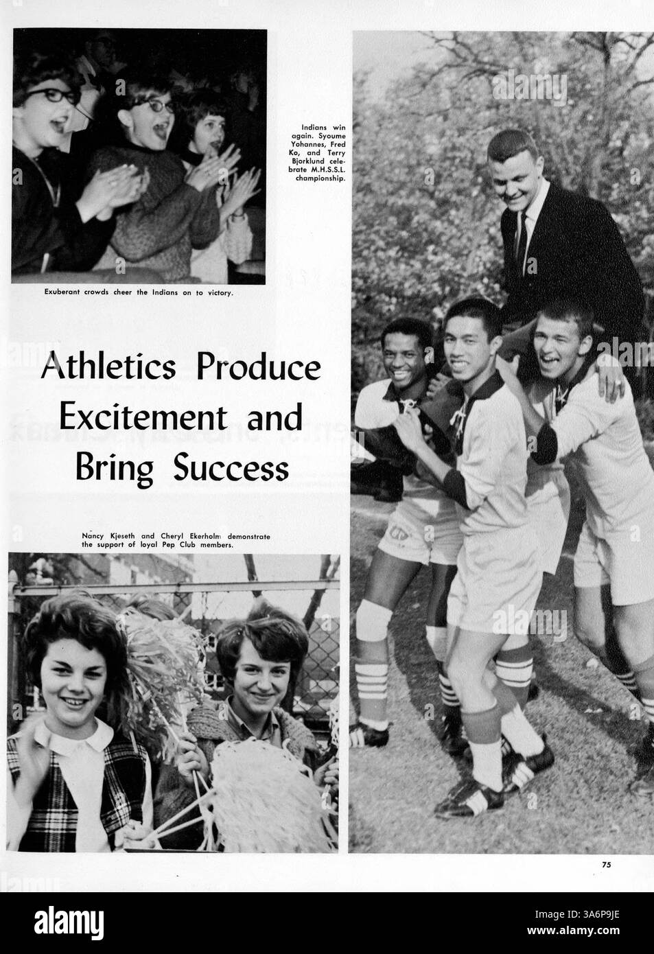 Minnehaha Academy’s 1964 Antler yearbook documents the 1963-1964 school ...