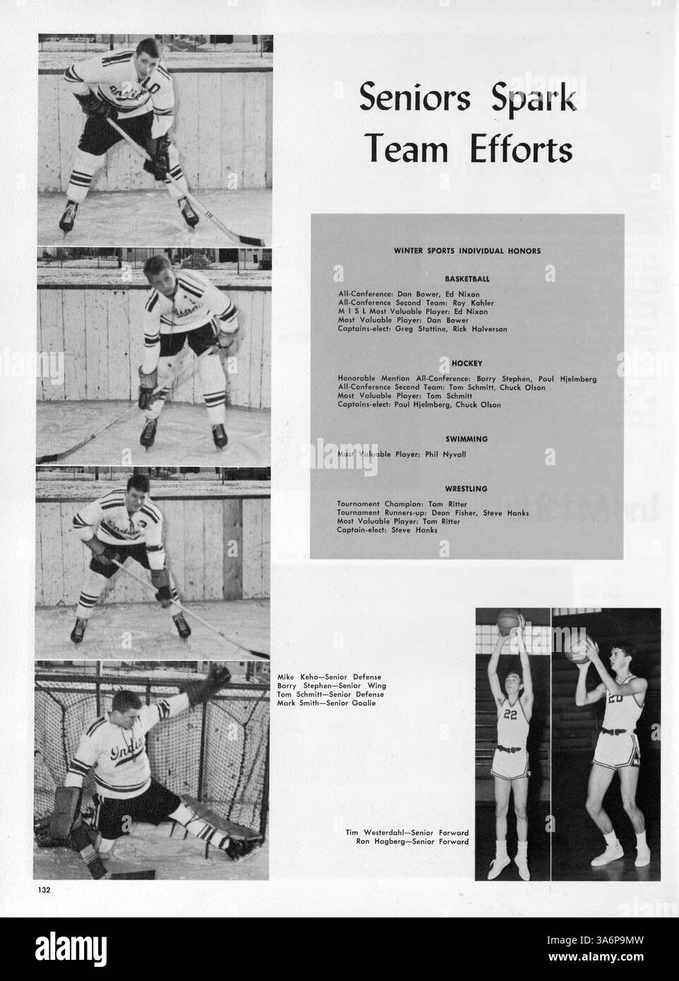 Important school events from the 1963 1964 school year hi-res stock ...