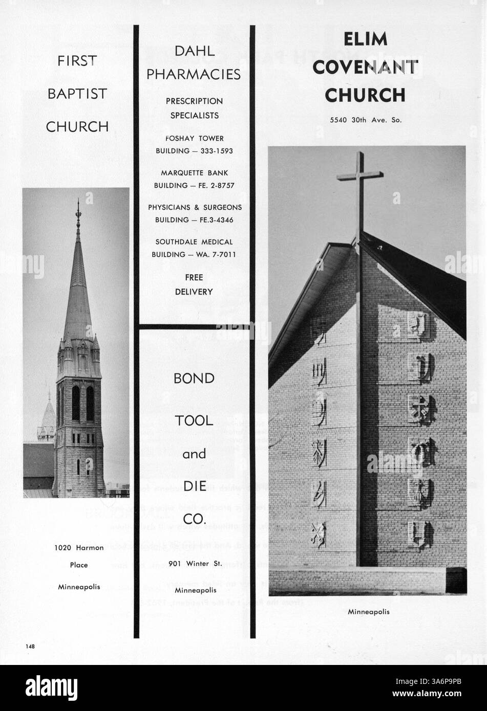 The 1964 Antler yearbook from Minnehaha Academy provides a snapshot of ...