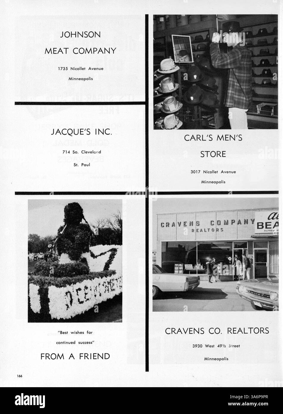 The 1964 Antler yearbook from Minnehaha Academy highlights student and ...