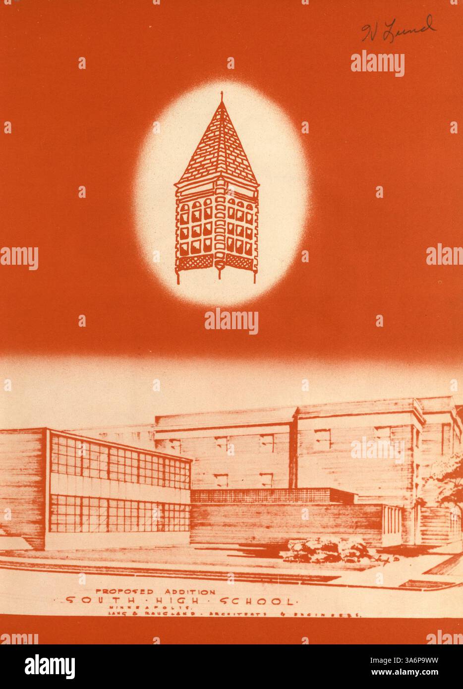 The 1951 Tiger yearbook from South High School documents the students ...