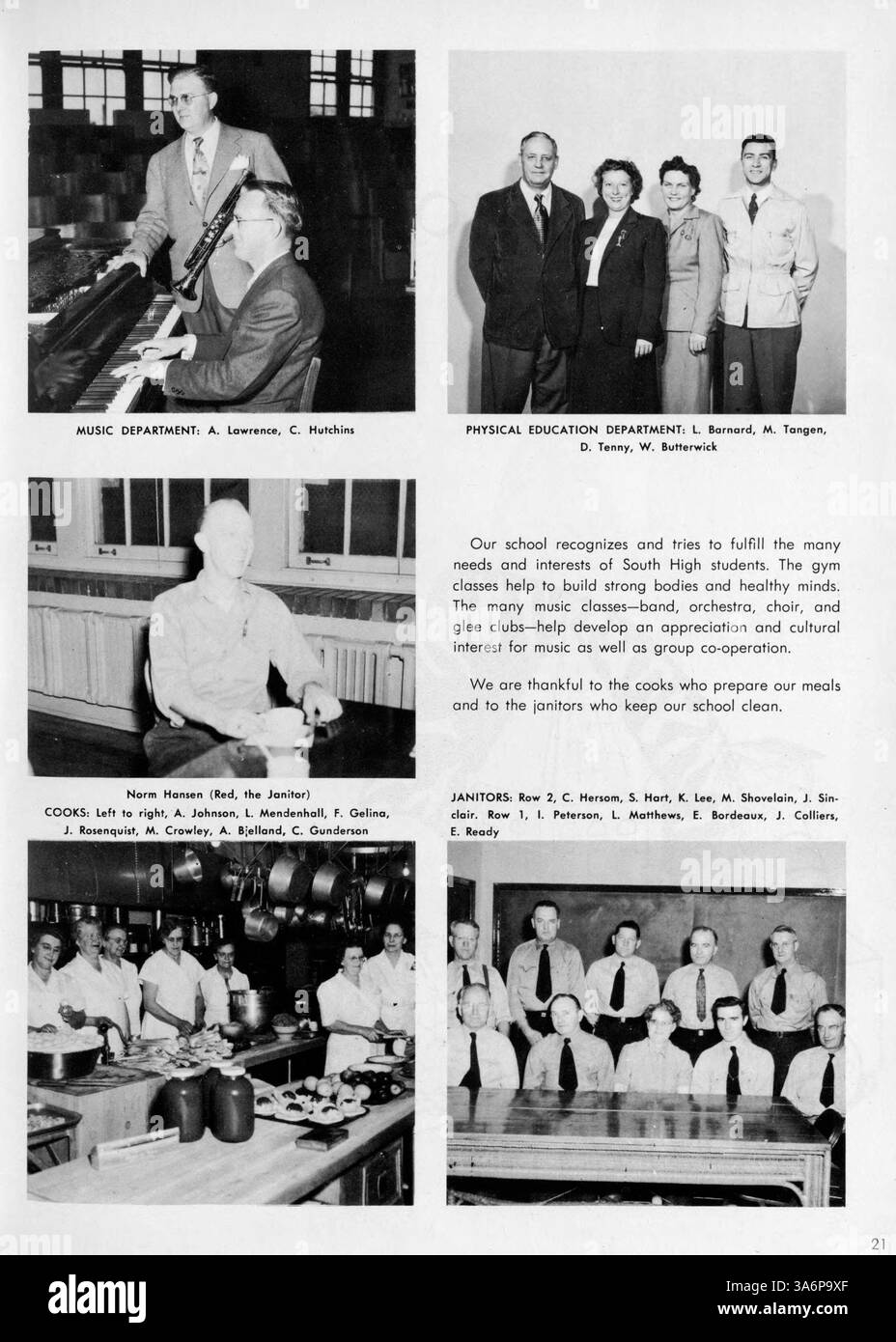 This 1951 edition of the Tiger yearbook from South High School ...