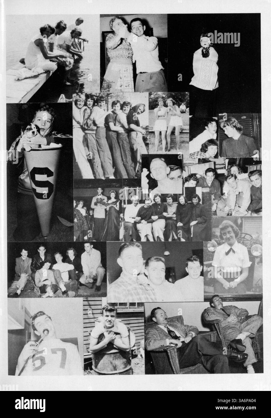 Yearbook from south high school in 1951 documents the students hi-res ...