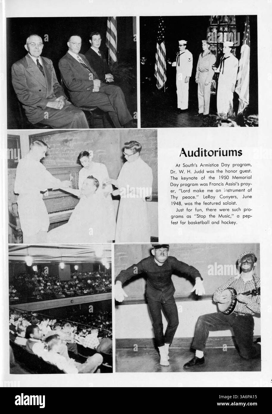 The 1951 South High Yearbook, 'Tiger,' documents the academic year of ...
