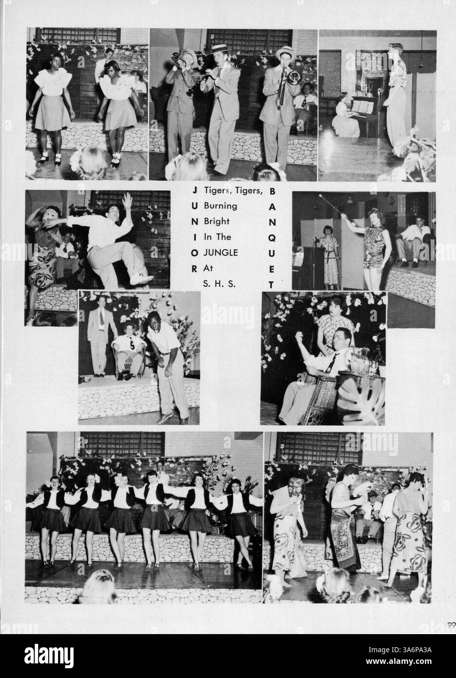 The 1951 'Tiger' yearbook from South High School provides a historical ...