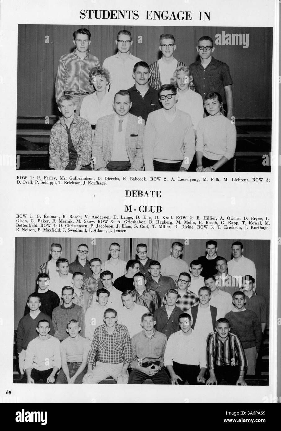 The 1960 'Mohian' yearbook documents the 1959-1960 school year at Mound ...