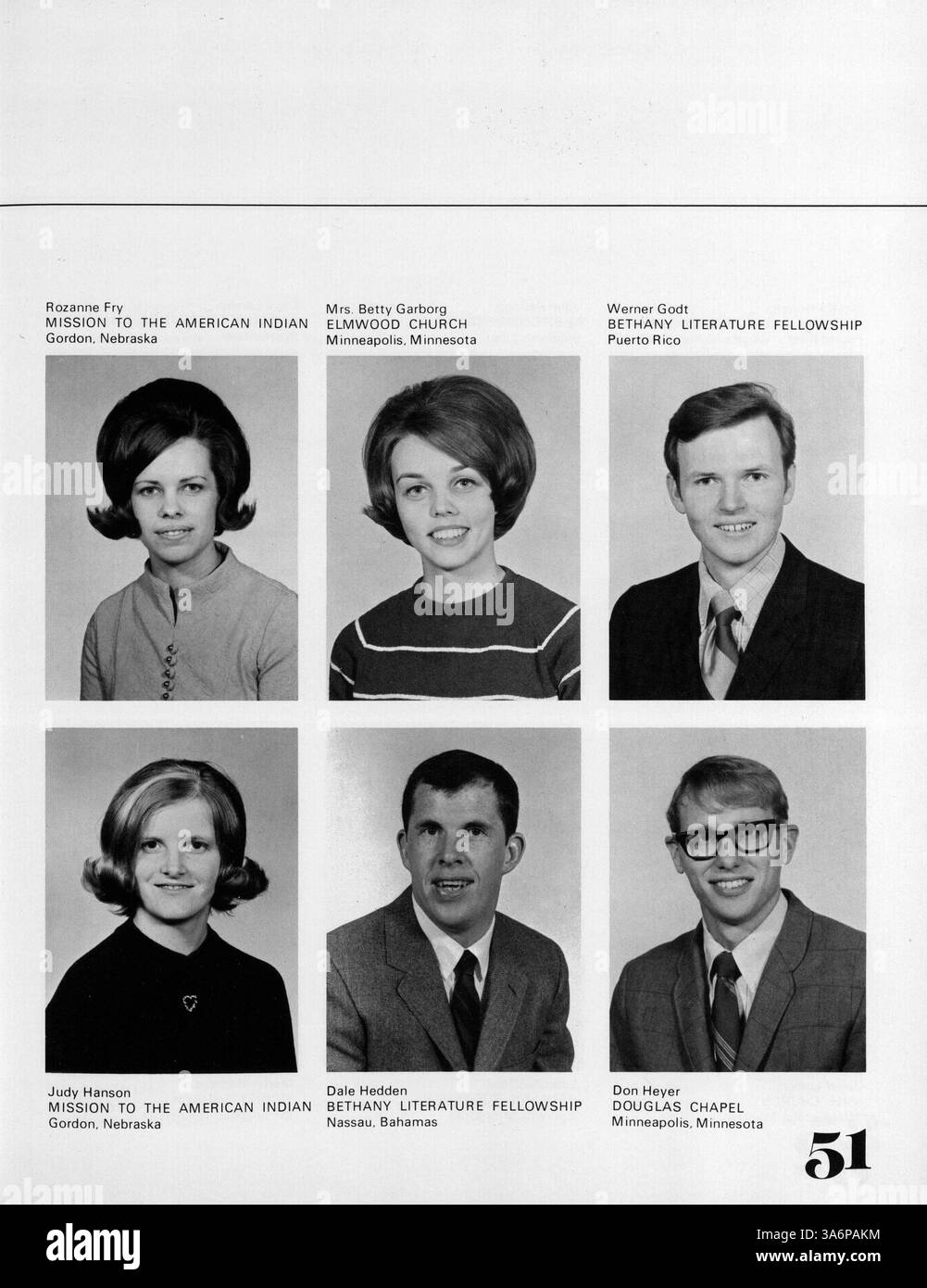 The 1971 Bethanian yearbook showcases the academic and mission-focused ...