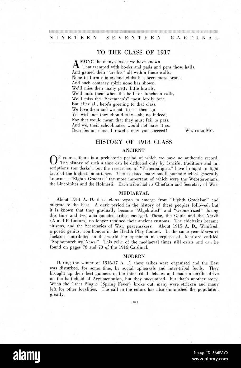 The 1917 cardinal yearbook provides a comprehensive overview of hi-res ...