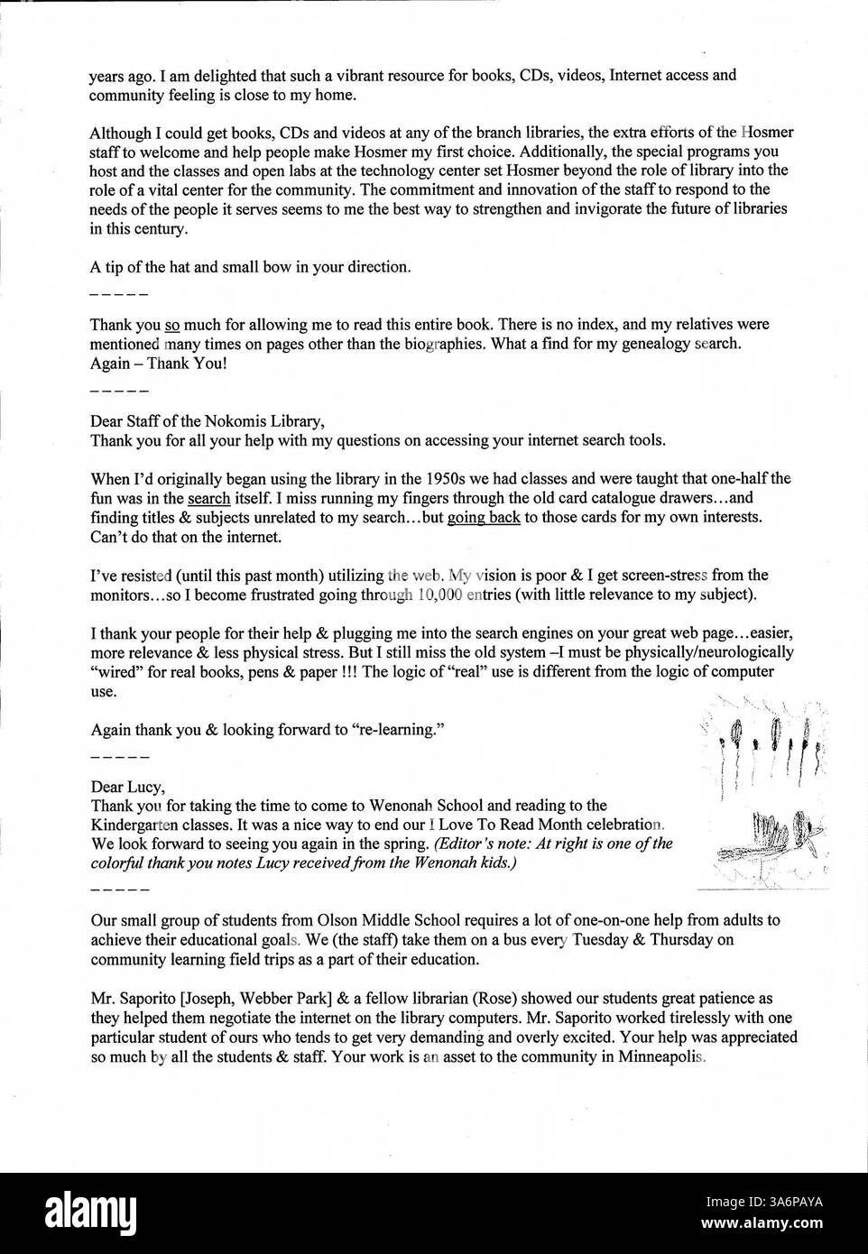 Issued weekly in 2002, this bulletin informed Minneapolis Public ...