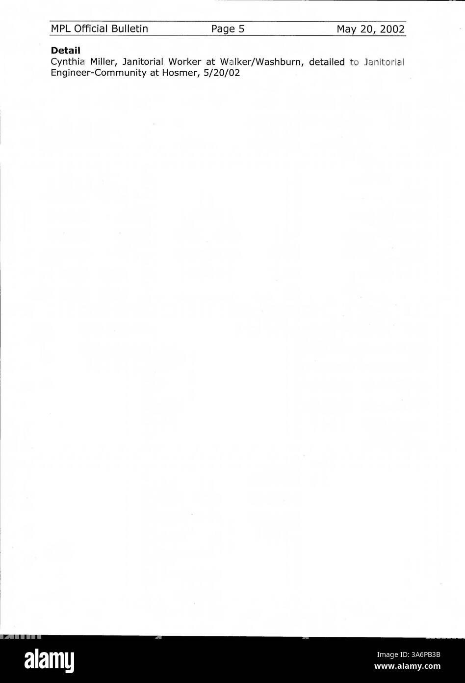 Issued weekly in 2002, this bulletin kept Minneapolis Public Library ...