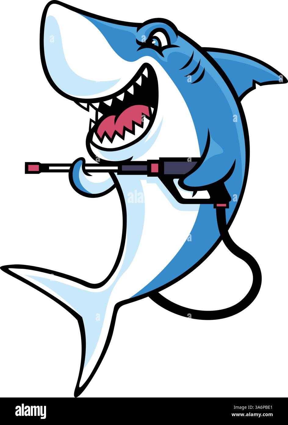 Car wash wash high pressure Stock Vector Images - Alamy