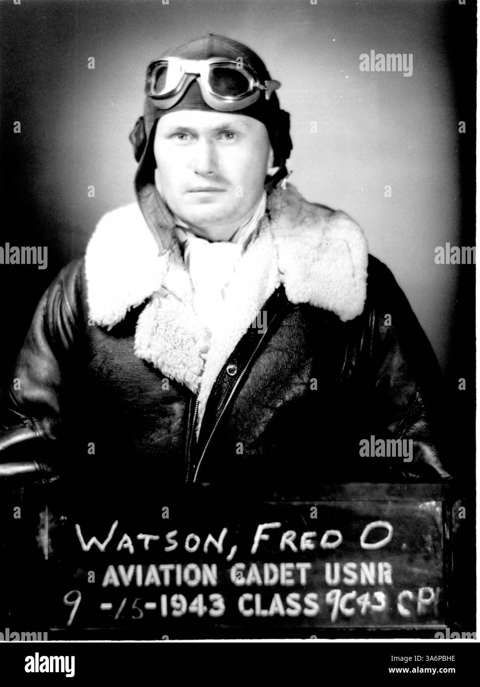 Fred O. Watson was an aviation cadet, a role indicative of his ...